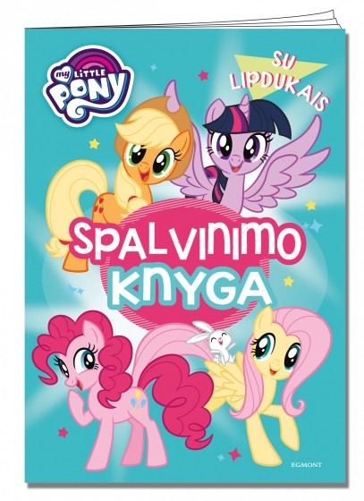 MLP. Mažieji poniai. Spalvinimo knyga | Knygos.lt