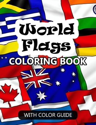 world flags coloring book
