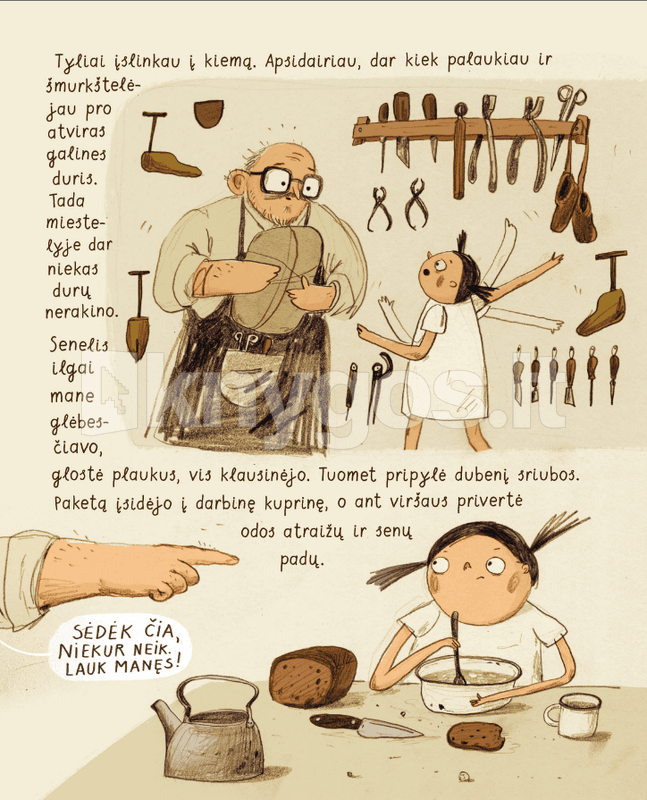 Mergaitė su šautuvu. Istorija apie mergaitę partizanę