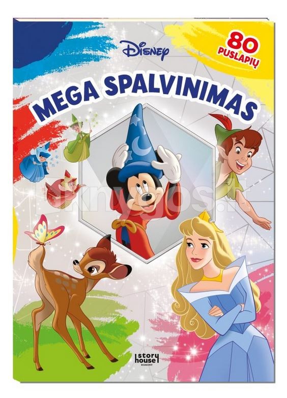 Disney. Mega Spalvinimas | Knygos.lt