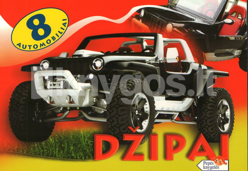 Džipai. Nuspalvink 8 | Knygos.lt