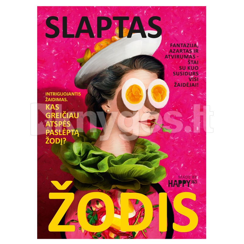 Stalo žaidimas Happy365 „Slaptas žodis“ | Knygos.lt