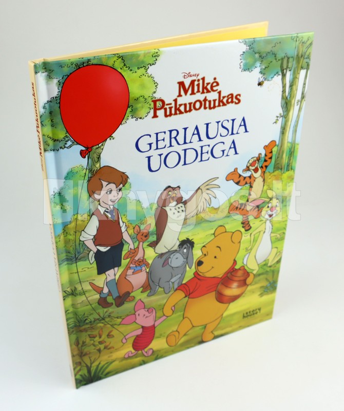 Mikė Pūkuotukas. Geriausia uodega | Knygos.lt