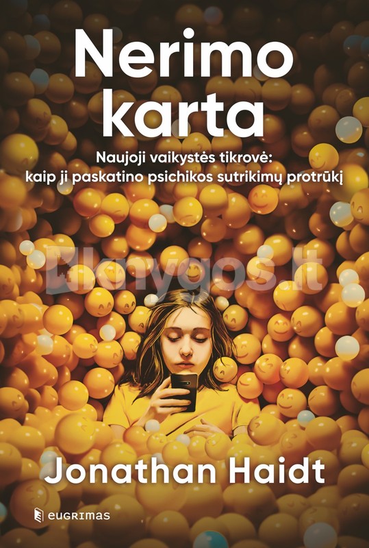 Nerimo karta. 2024 metų „Goodreads“ negrožinės literatūros knyga Nr. 1