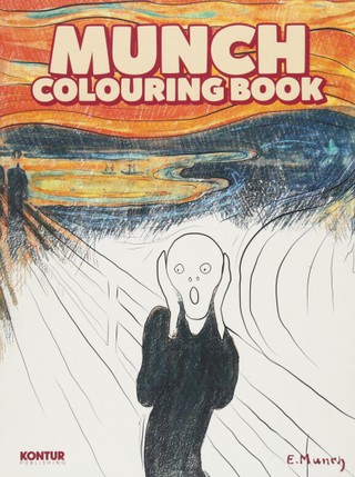 Munch colouring book | Knygos.lt