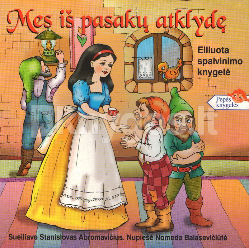 Mes iš pasakų atklydę. Nuspalvink | Knygos.lt