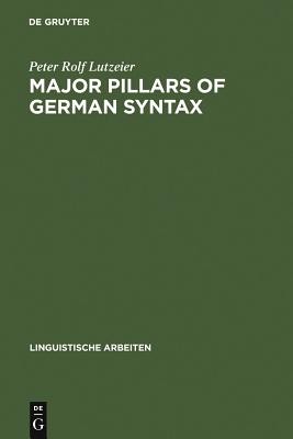 Major pillars of German syntax | Knygos.lt