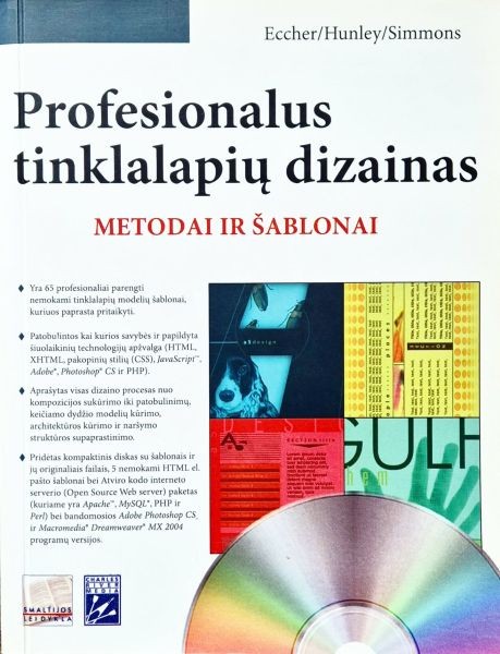 Profesionalus tinklalapių dizainas. Metodai ir šablonai (skaityta knyga)
