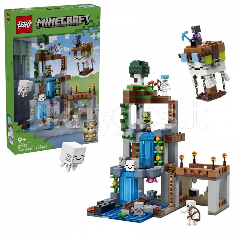 Blocks Minecraft 21597 – Ghast Station konstruktorius + NEMOKAMAS ...