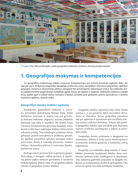 GAUBLYS. Geografijos vadovėlis 11 (III gimnazijos) klasei, I dalis ...