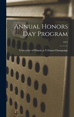 Annual Honors Day Program; 1971 | Knygos.lt