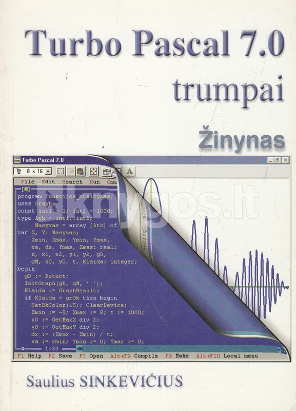 Turbo Pascal 7.0 trumpai. Žinynas | Knygos.lt