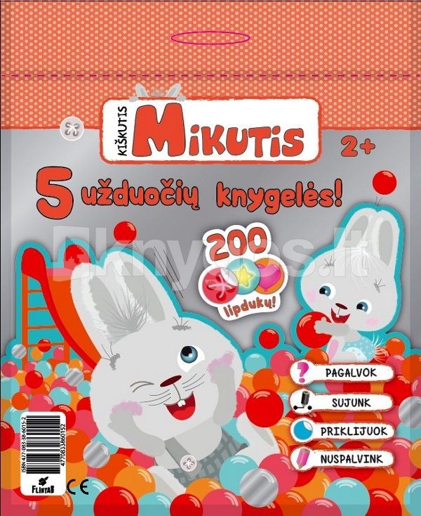 Rinkinys KIŠKUTIS MIKUTIS (raudonas) | Knygos.lt