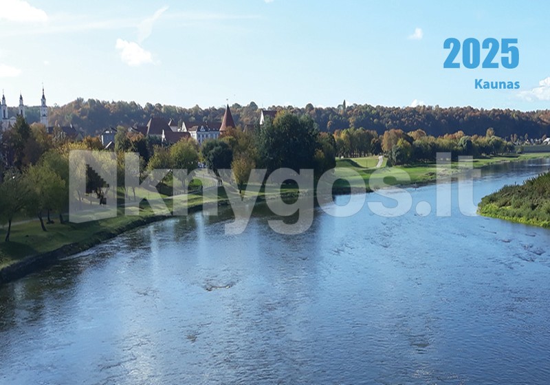 Sieninis kalendorius 2025 m. KAUNAS (1 mėn.)