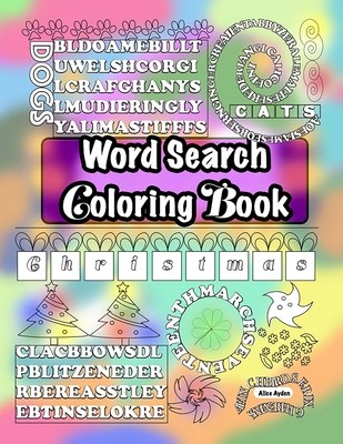Word Search Coloring Book | Knygos.lt