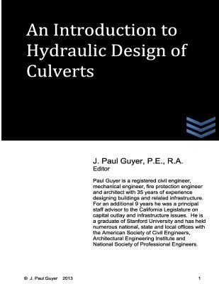 An Introduction to Hydraulic Design of Culverts