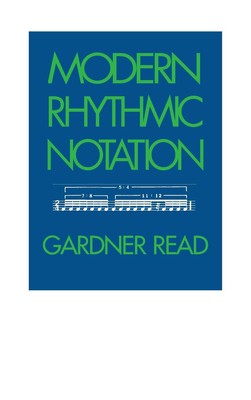 Modern Rhythmic Notation | Knygos.lt