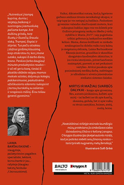 MIRTIS IR MAŽIAU SVARBŪS DALYKAI. Slaugytojos užrašai: jautrios, graudžios ir skaudžios ...