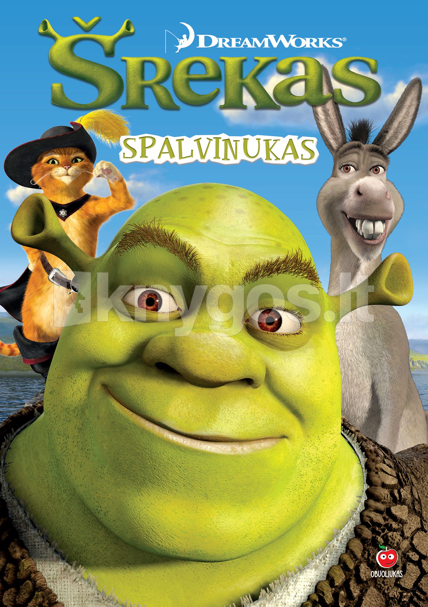 Šrekas. Spalvinukas - Knygos.lt