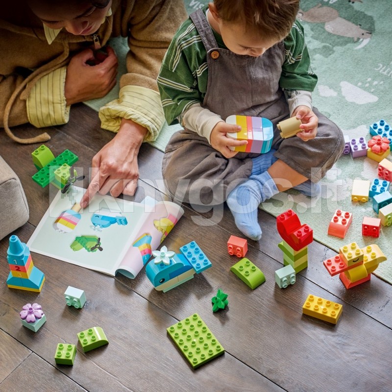 LEGO DUPLO 10479 – spalvinga kūrybinė dėžė | Knygos.lt