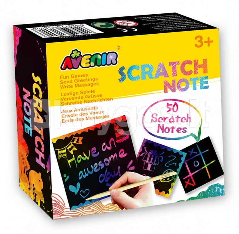 Scratch sąsiuvinis | Knygos.lt