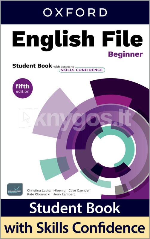 English File: Beginner: Student Book with Key + NEMOKAMAS ATVEŽIMAS!