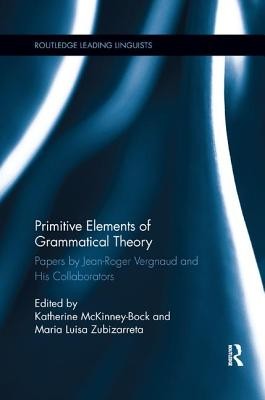 Primitive Elements of Grammatical Theory | Knygos.lt