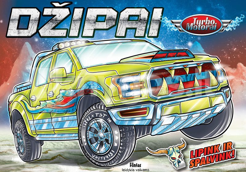 Turbomotorai. Džipai | Knygos.lt