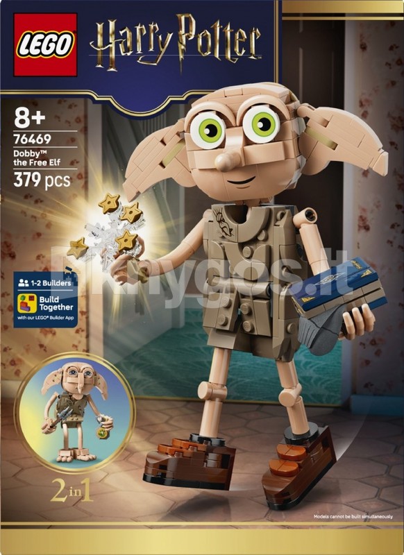 Harry Potter 76469 — Dobby, laisvasis elfas (konstruktorius, kaladėlės ...