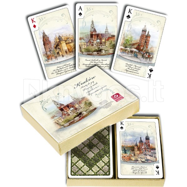Cracow Cards akvarelinis blokas, 2 vnt. po 55 lapų