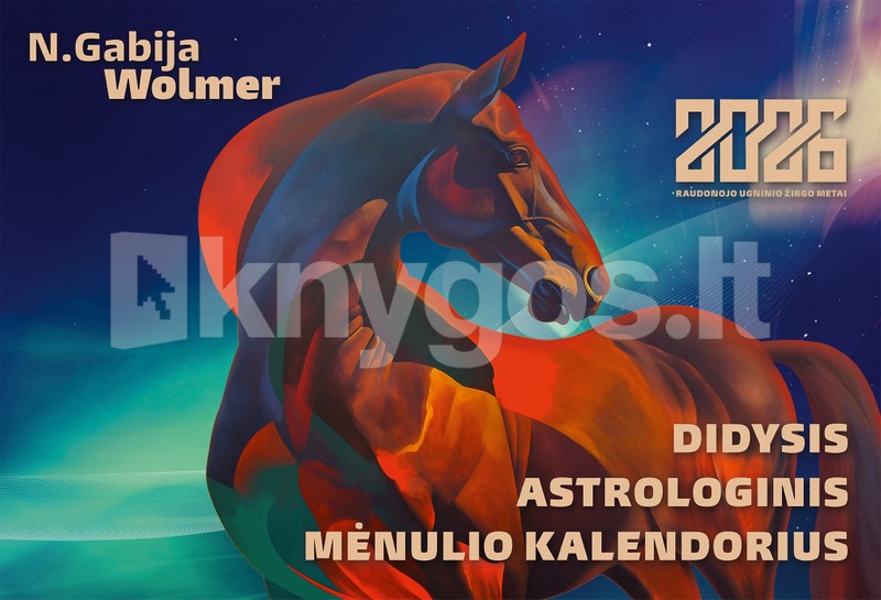 Didysis astrologinis Mėnulio kalendorius 2026 m.