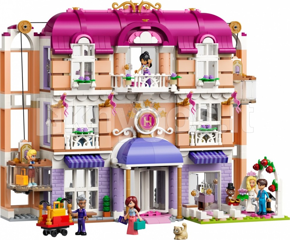Blocks Friends 42704 — Heartlake City Didysis viešbutis + NEMOKAMAS ...