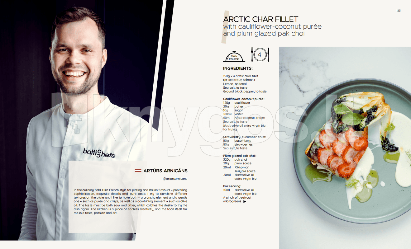 BALTIC CHEFS. THE COOKBOOK | Knygos.lt