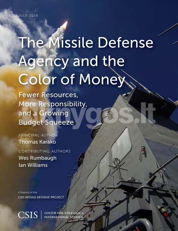 The Missile Defense Agency and the Color of Money