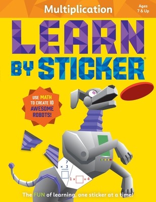 Learn by Sticker: Multiplication | Knygos.lt