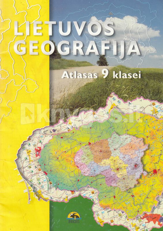 Lietuvos geografija. Atlasas 9 klasei | Knygos.lt