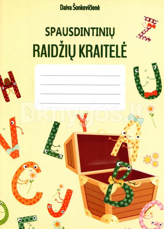 Spausdintinių raidžių kraitelė | Knygos.lt