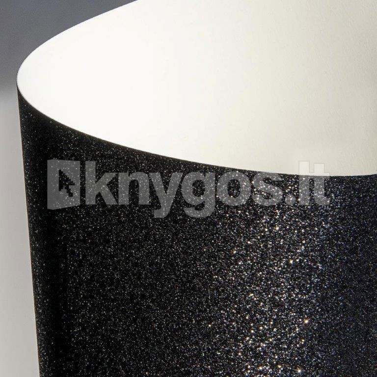 Blizgus kartonas A4 210g 5lap juodas | Knygos.lt