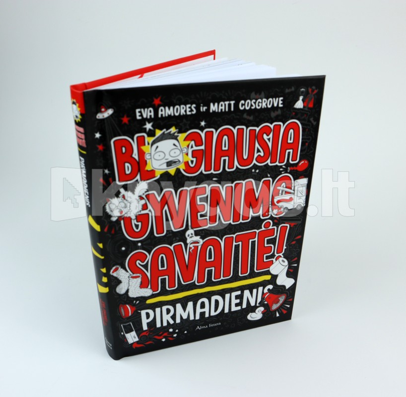 Blogiausia gyvenimo savaitė! Pirmadienis | Knygos.lt