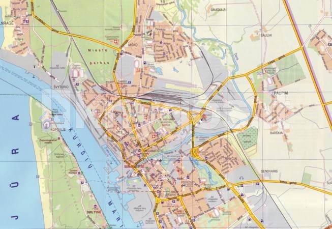 Klaipėda. Neringa. Miestų planai | Knygos.lt