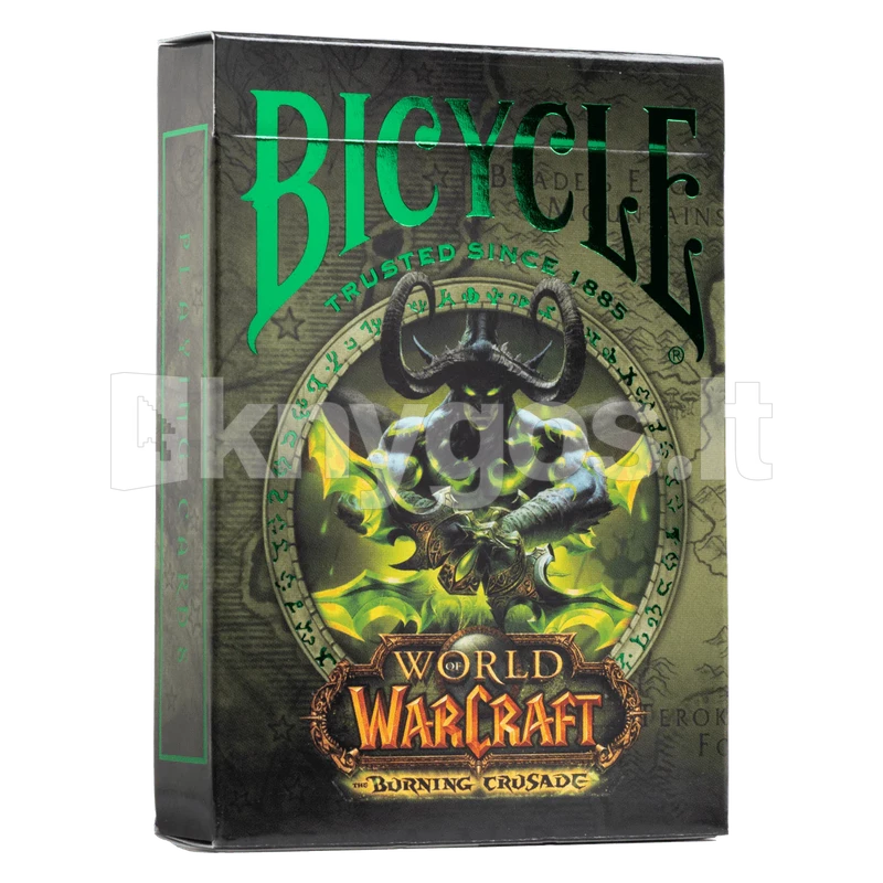 Bicycle World of Warcraft Burning Crusade žaidimo kort..