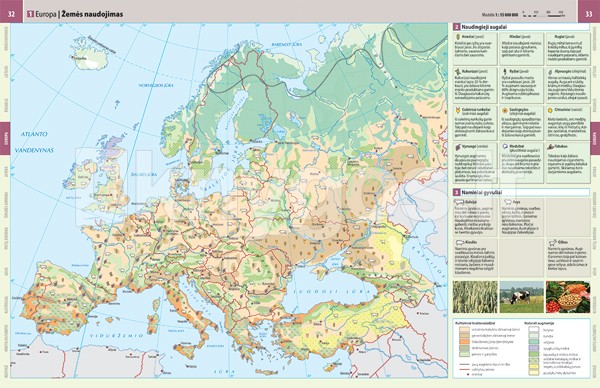 Mano gaublys. Geografijos atlasas VI–VIII klasėms - Knygos.lt