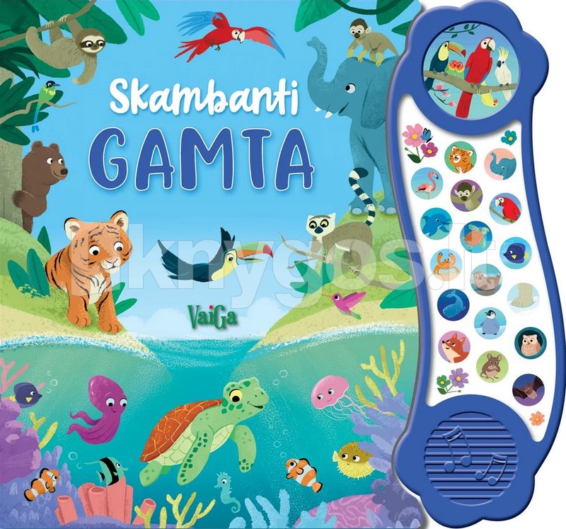 Skambanti gamta (su 18 garsų) | Knygos.lt