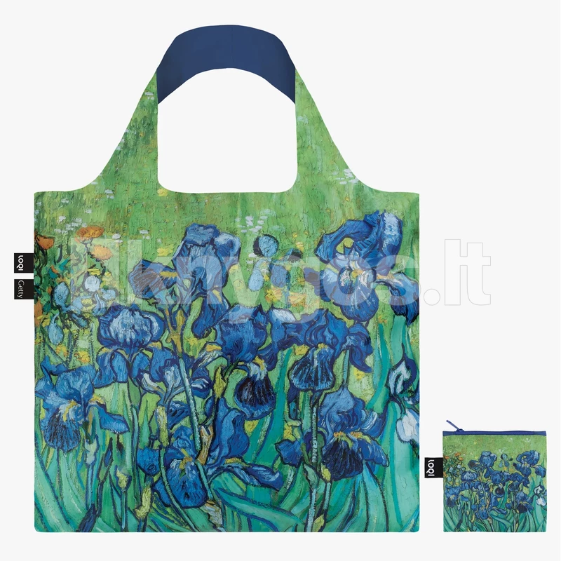 LOQI pirkinių krepšys „Irises Recycled Bag“ | Knygos.lt