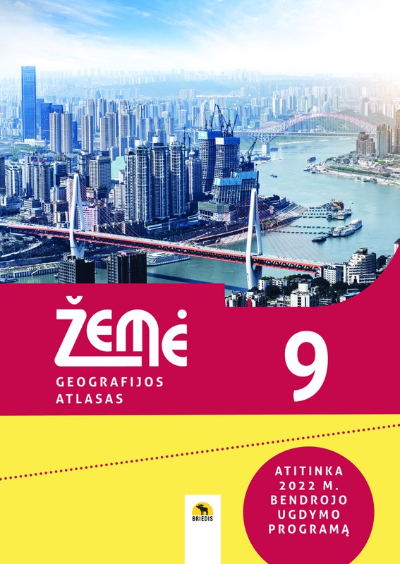 Žemė. Geografijos atlasas 9 klasei | Knygos.lt