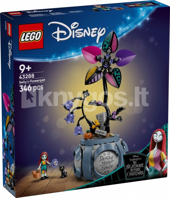 LEGO Disney 43288 „Sally gėlių vazonas“ + NEMOKAMAS ATVEŽIMAS!
