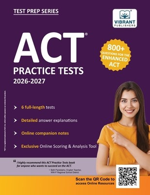 ACT Practice Tests + NEMOKAMAS ATVEŽIMAS! | Knygos.lt