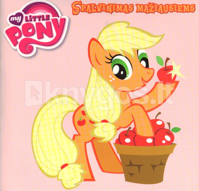 Mažieji poniai. Spalvinimas mažiausiems | Knygos.lt