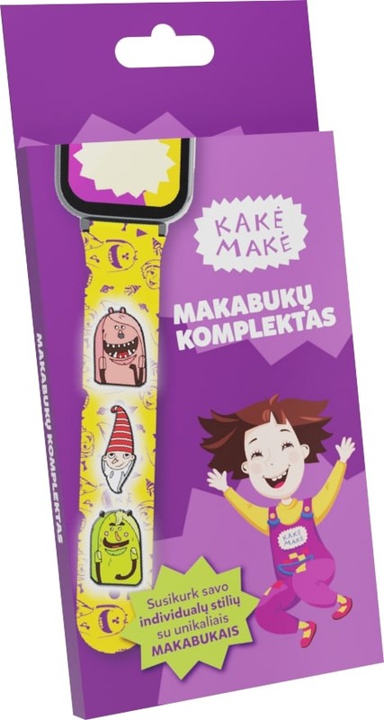 Makabukų rinkinys KAKĖ MAKĖ | Knygos.lt