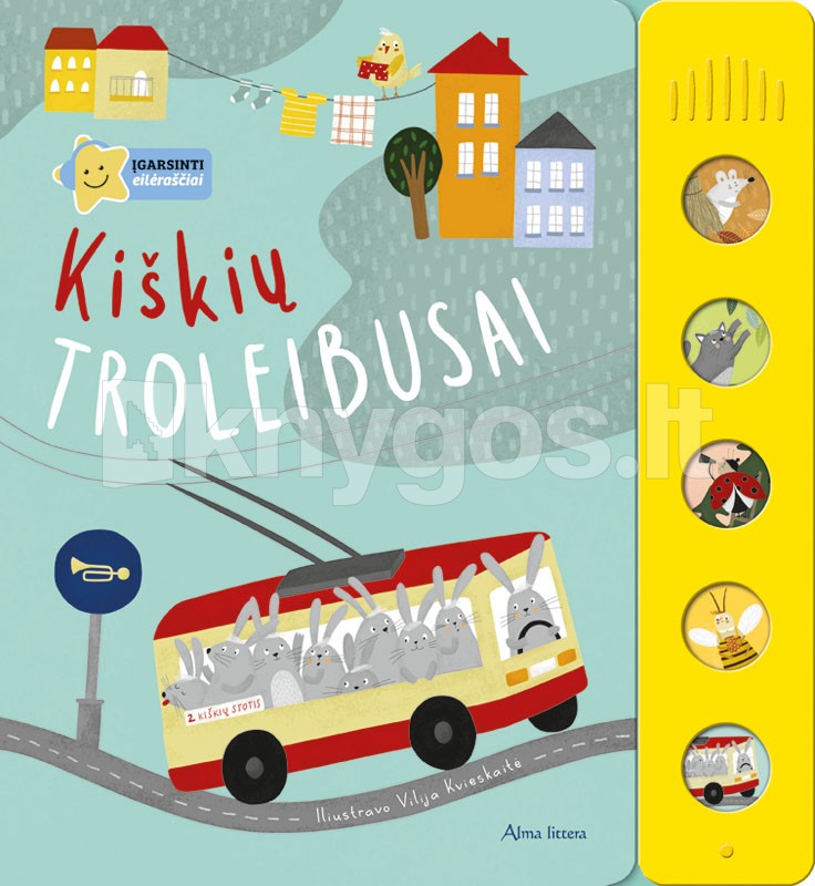 Kiškių troleibusai: įgarsinti eilėraščiai | Knygos.lt